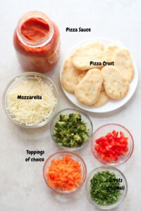 Easy Mini Pizza - MJ and Hungryman
