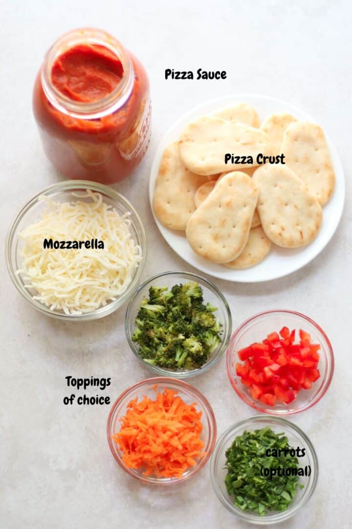 Easy Mini Pizza - MJ and Hungryman