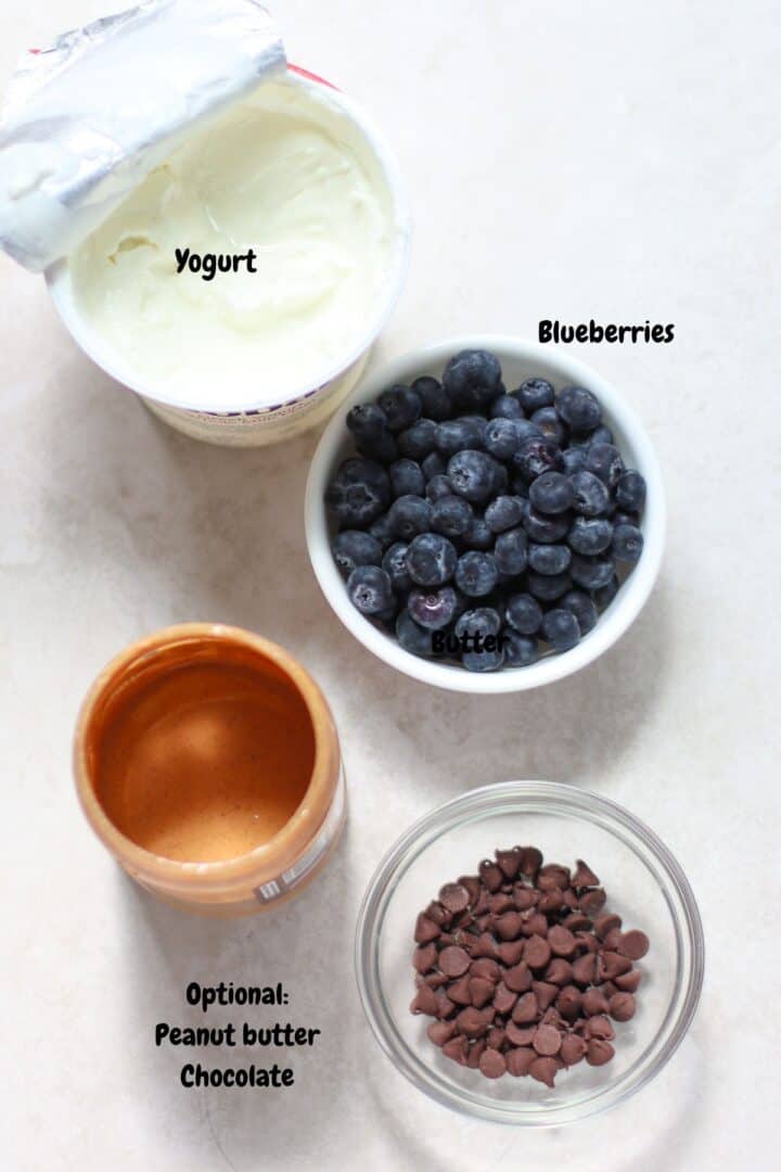 Frozen Yogurt Covered Blueberries - MJ and Hungryman
