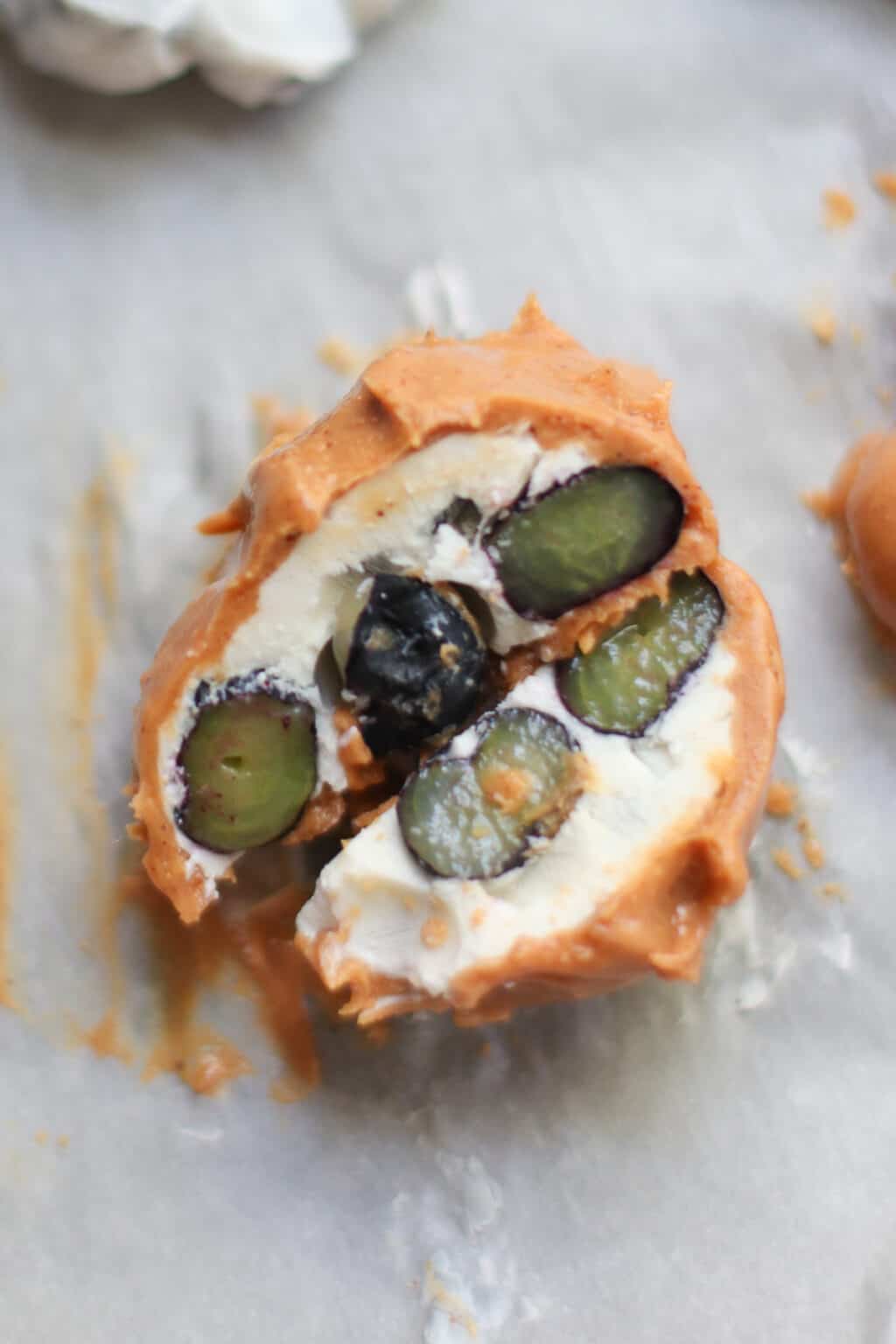 Frozen Yogurt Covered Blueberries - MJ and Hungryman