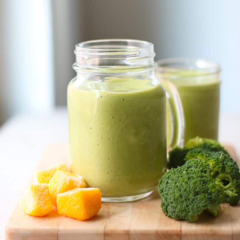 Best Broccoli Smoothie - MJ and Hungryman