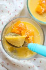 Coconut Mango Pudding - MJ and Hungryman