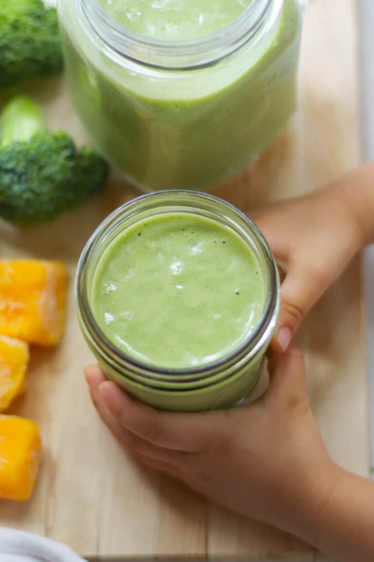 Best Broccoli Smoothie - MJ and Hungryman