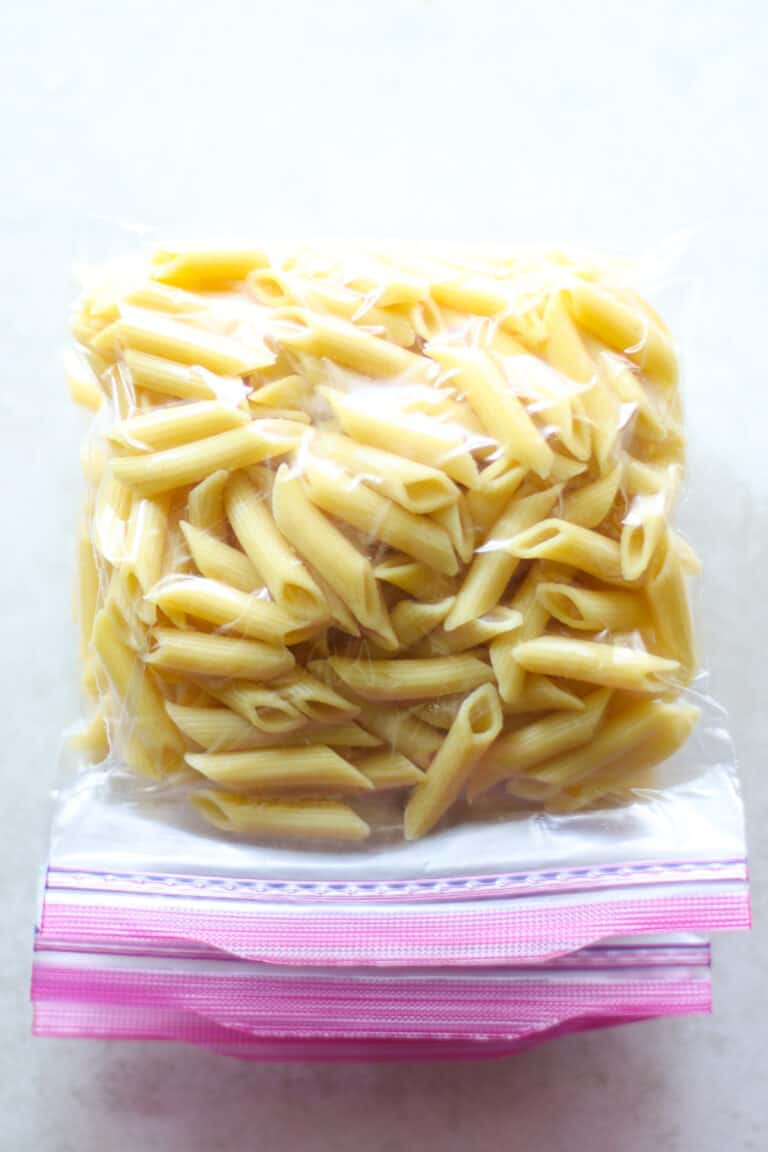 How to Freeze Cooked Pasta - MJ and Hungryman