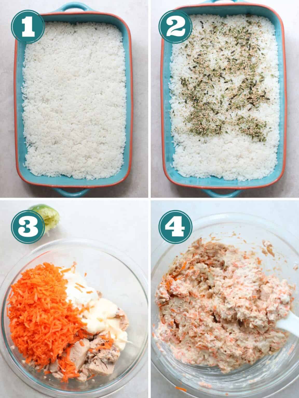 Easy Sushi Bake - MJ and Hungryman