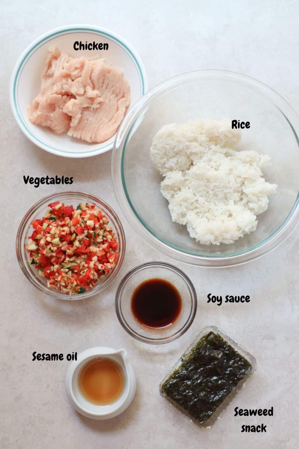 Tasty Chicken Rice Balls - MJ and Hungryman