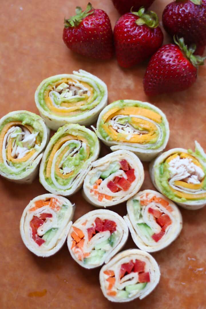 Pinwheel Sandwiches (with Easy Ideas) - MJ and Hungryman