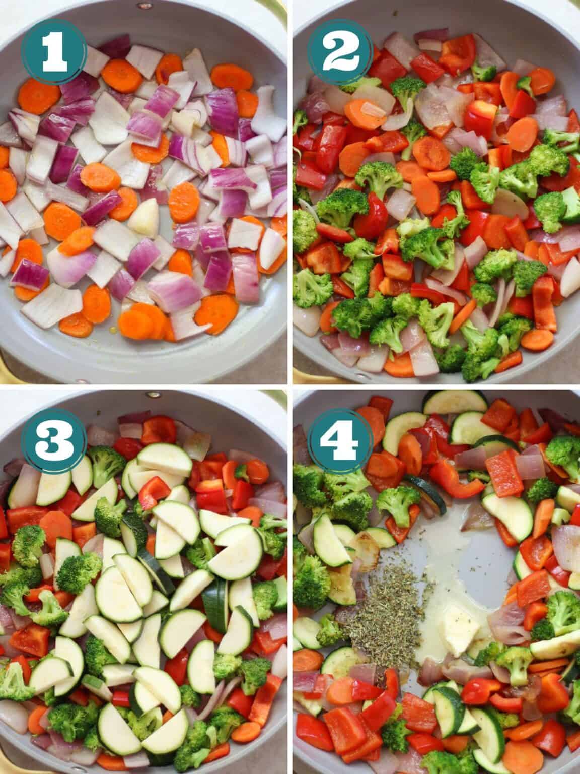 How to Saute Vegetables - MJ and Hungryman