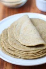 2 Ingredient Quinoa Wraps (Tortillas) - MJ and Hungryman