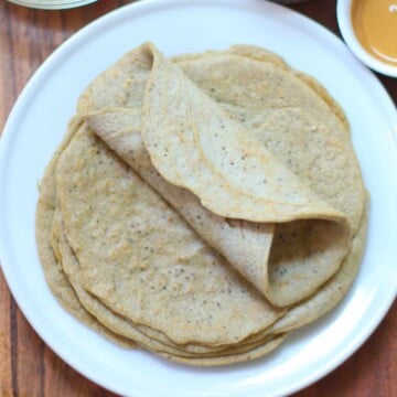 2 Ingredient Quinoa Wraps (Tortillas) - MJ and Hungryman