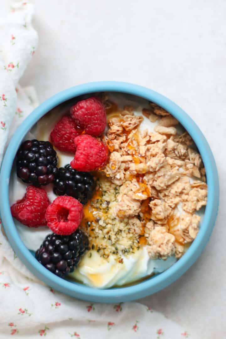 Yogurt Granola Bowls (5 Ideas) - MJ and Hungryman