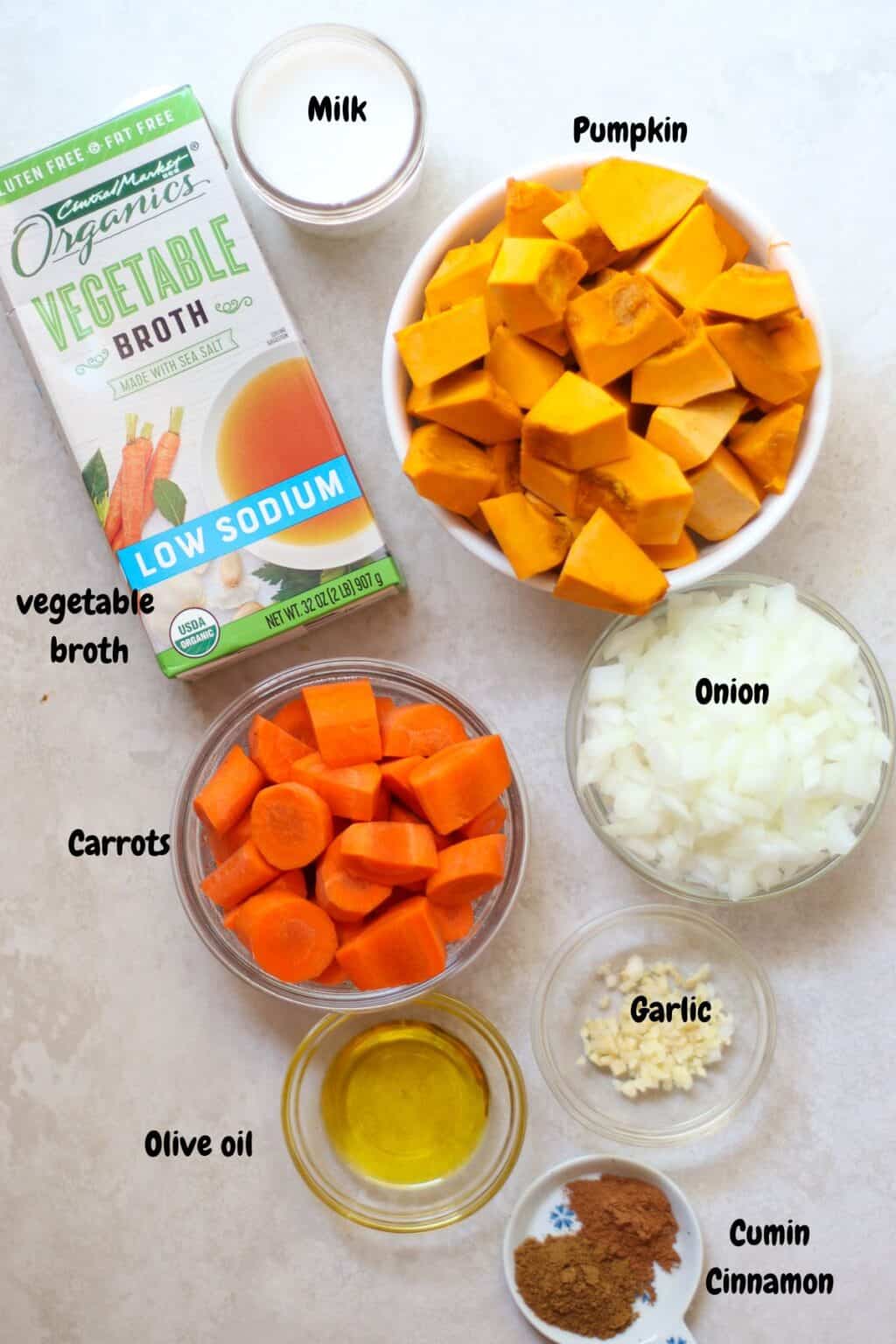 Easy Pumpkin Carrot Soup - MJ and Hungryman