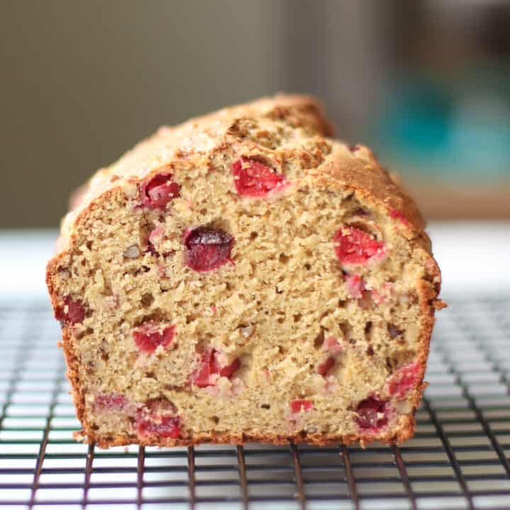 Easy Cranberry Banana Bread - MJ and Hungryman