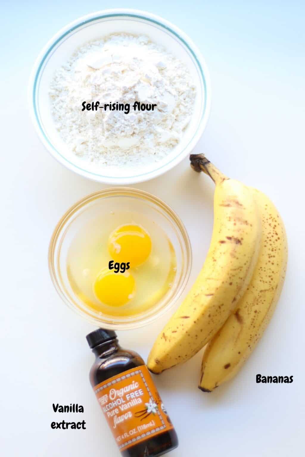 3 Ingredient Pancakes (with self rising flour) - MJ and Hungryman