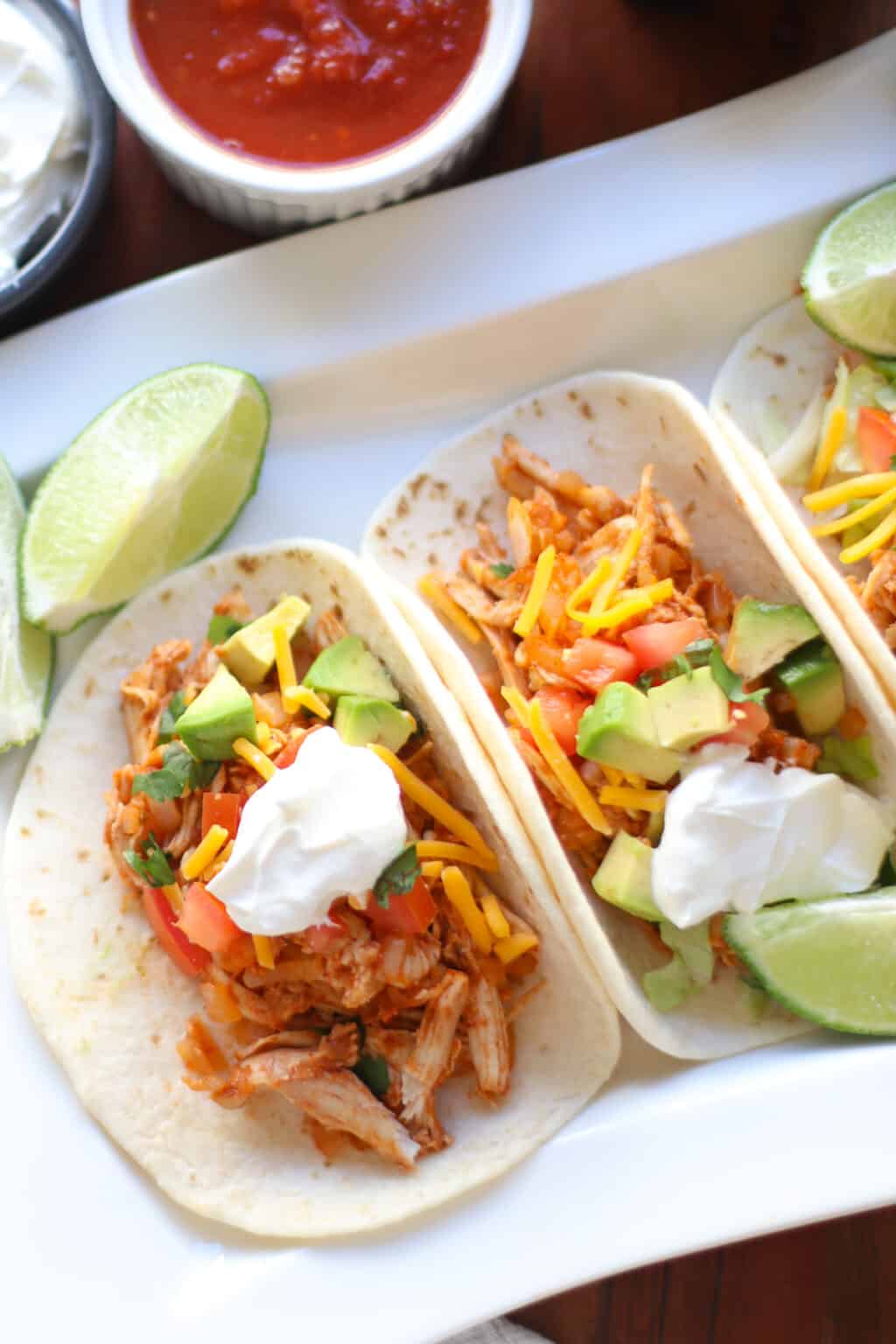 Fast Rotisserie Chicken Tacos - MJ and Hungryman