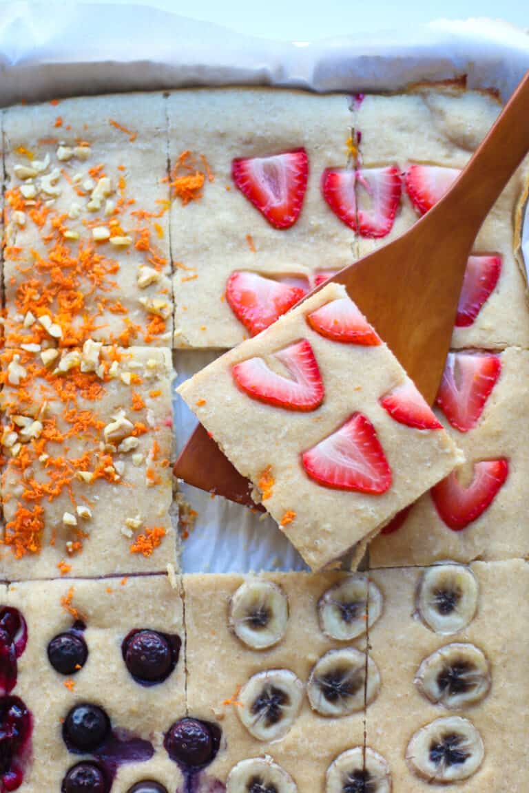 Sheet Pan Pancakes from Mix - MJ and Hungryman
