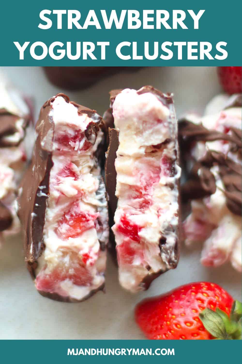 Viral Strawberry Yogurt Clusters - MJ and Hungryman