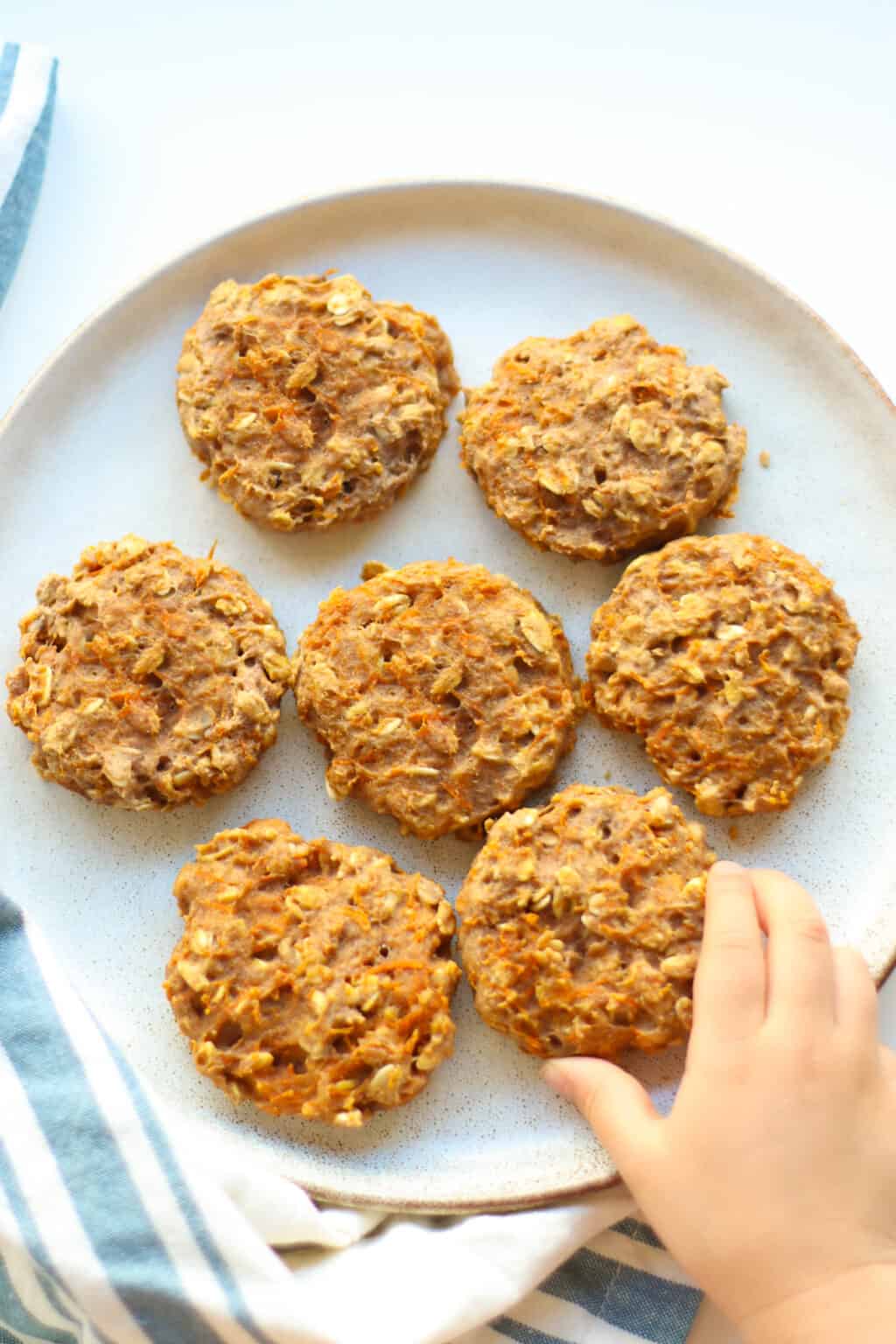 Carrot Oatmeal Cookies (Easy and Healthy) - MJ and Hungryman
