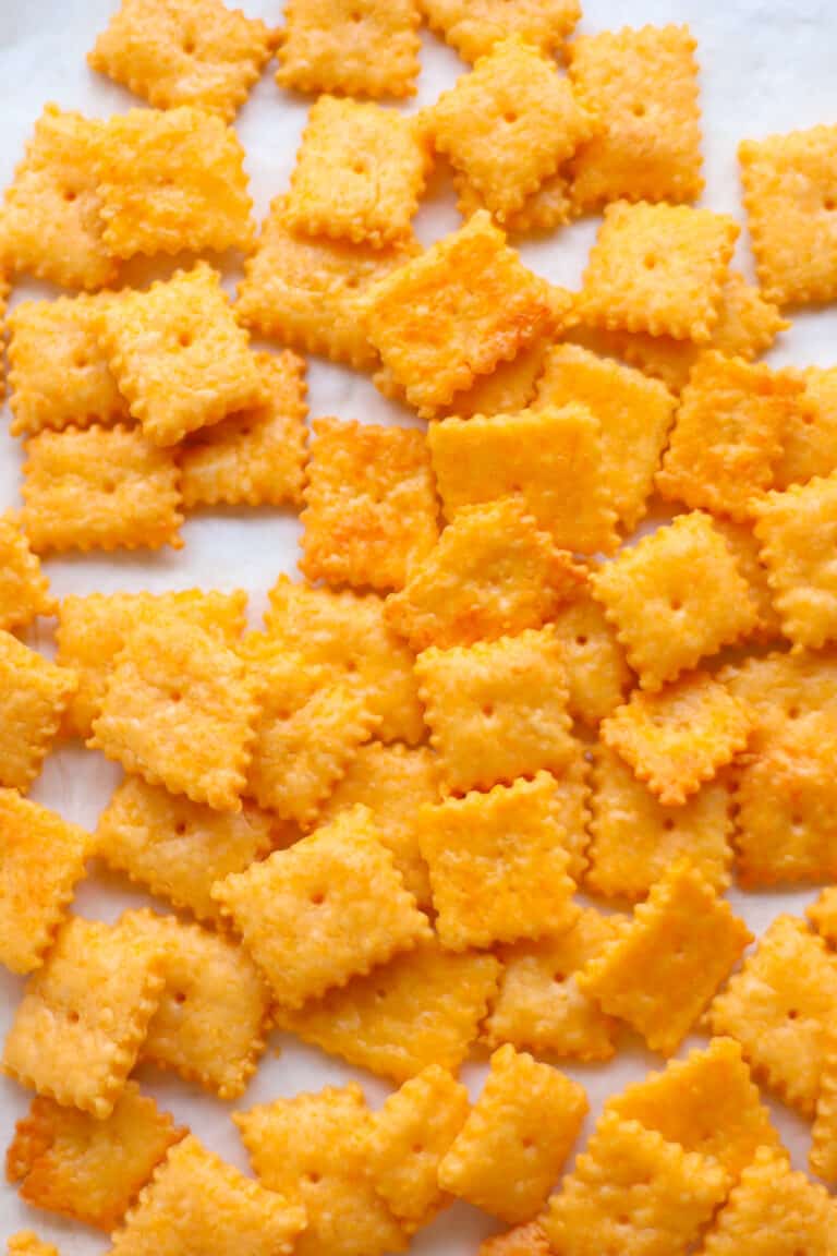 Easy Homemade Cheese Crackers (Cheez-It Copycat) - MJ and Hungryman