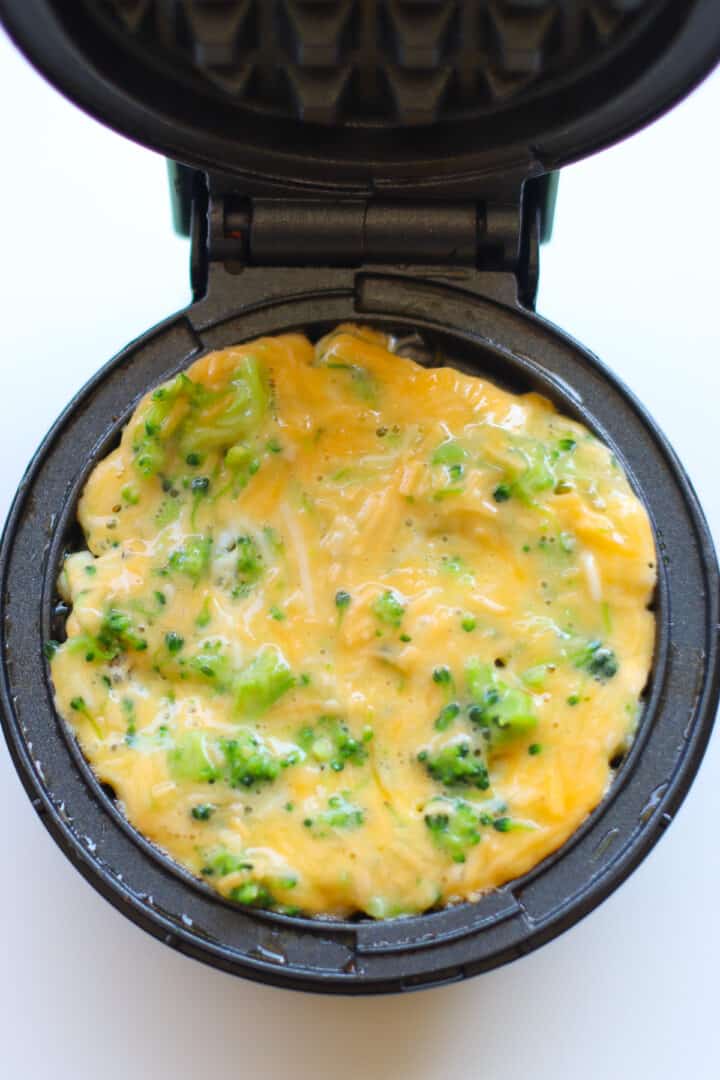 Easy Cheese Waffles (2 Ingredients) - MJ and Hungryman