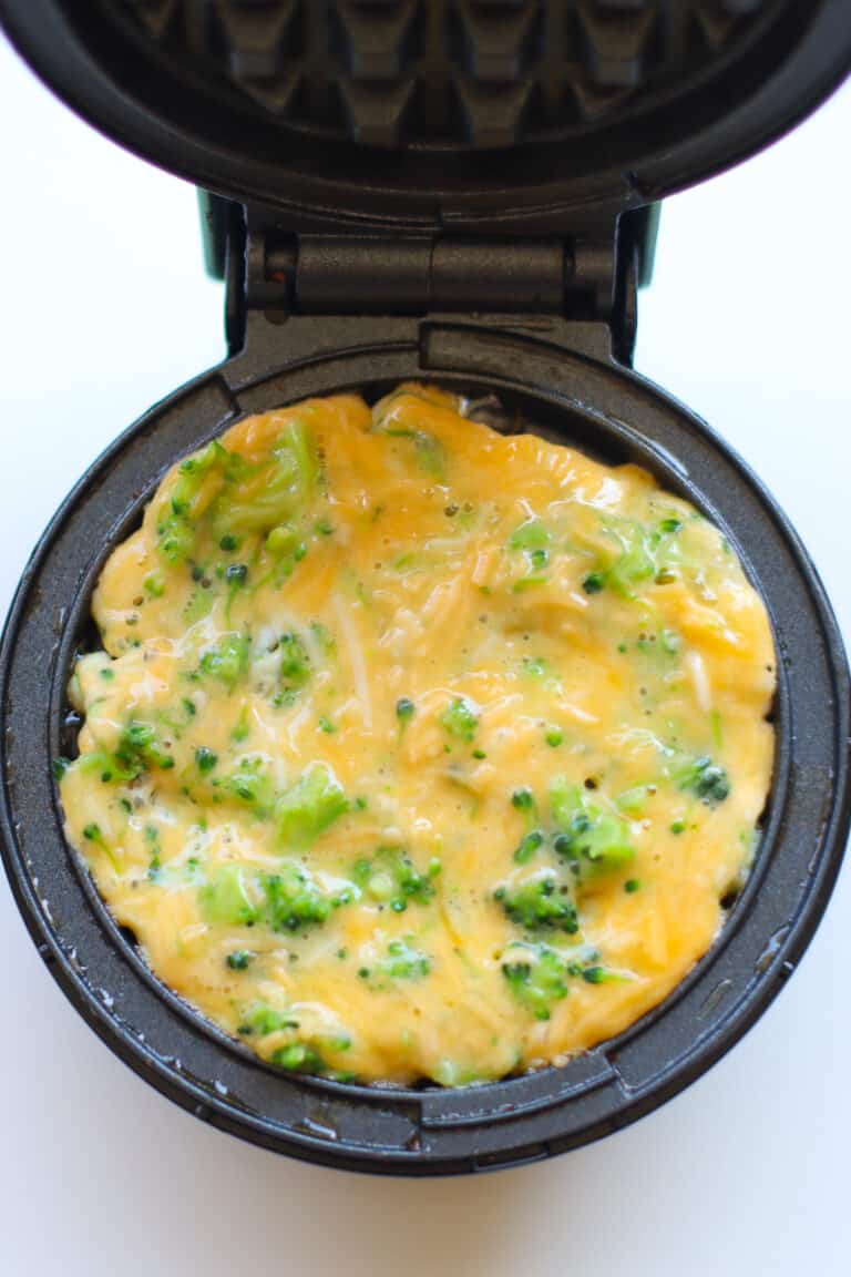 Easy Cheese Waffles (2 Ingredients) - MJ and Hungryman