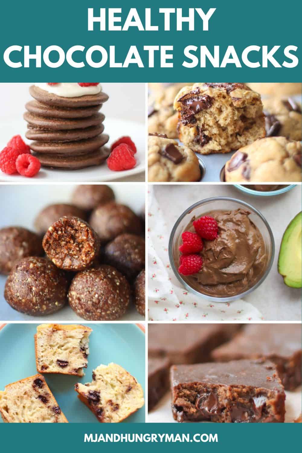 Healthy Chocolate Snacks (to share with kids) - MJ and Hungryman