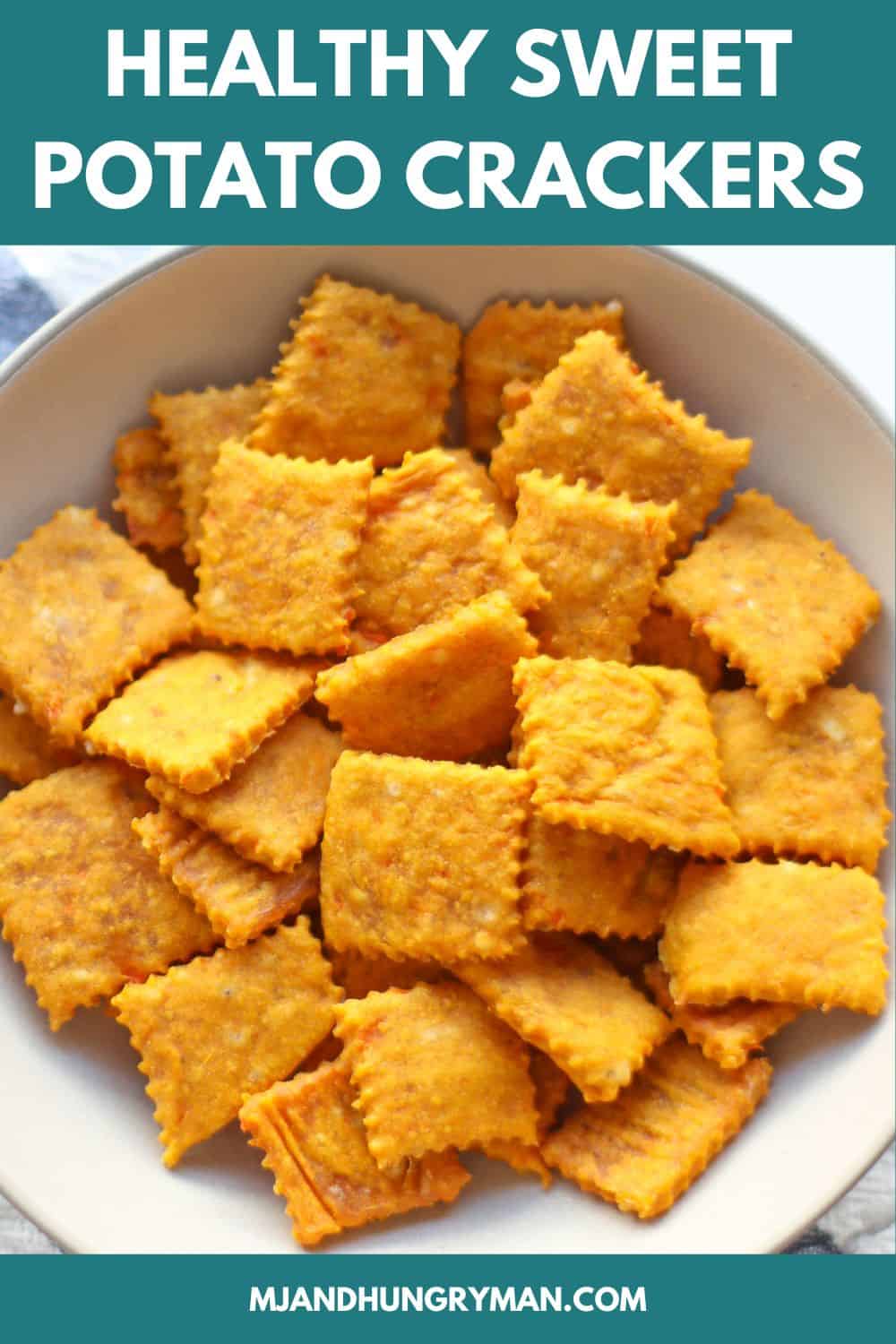 Easy Sweet Potato Crackers - MJ and Hungryman