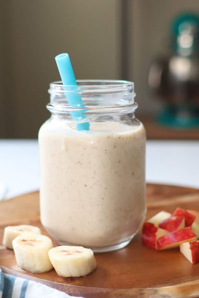Easy Apple Banana Smoothie - MJ and Hungryman