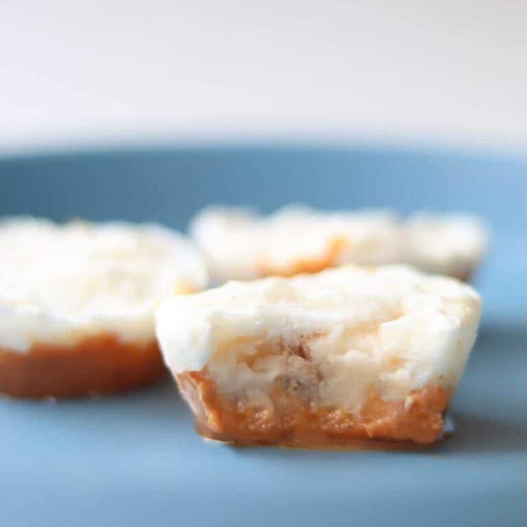 Frozen Peanut Butter Banana Bites - MJ and Hungryman