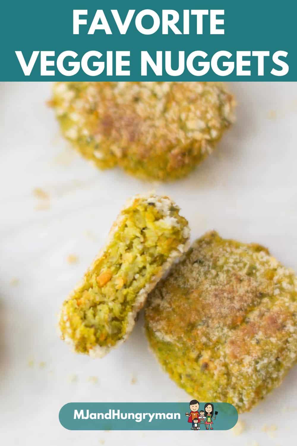 The Best Veggie Nuggets (with 4 veggies) - MJ and Hungryman