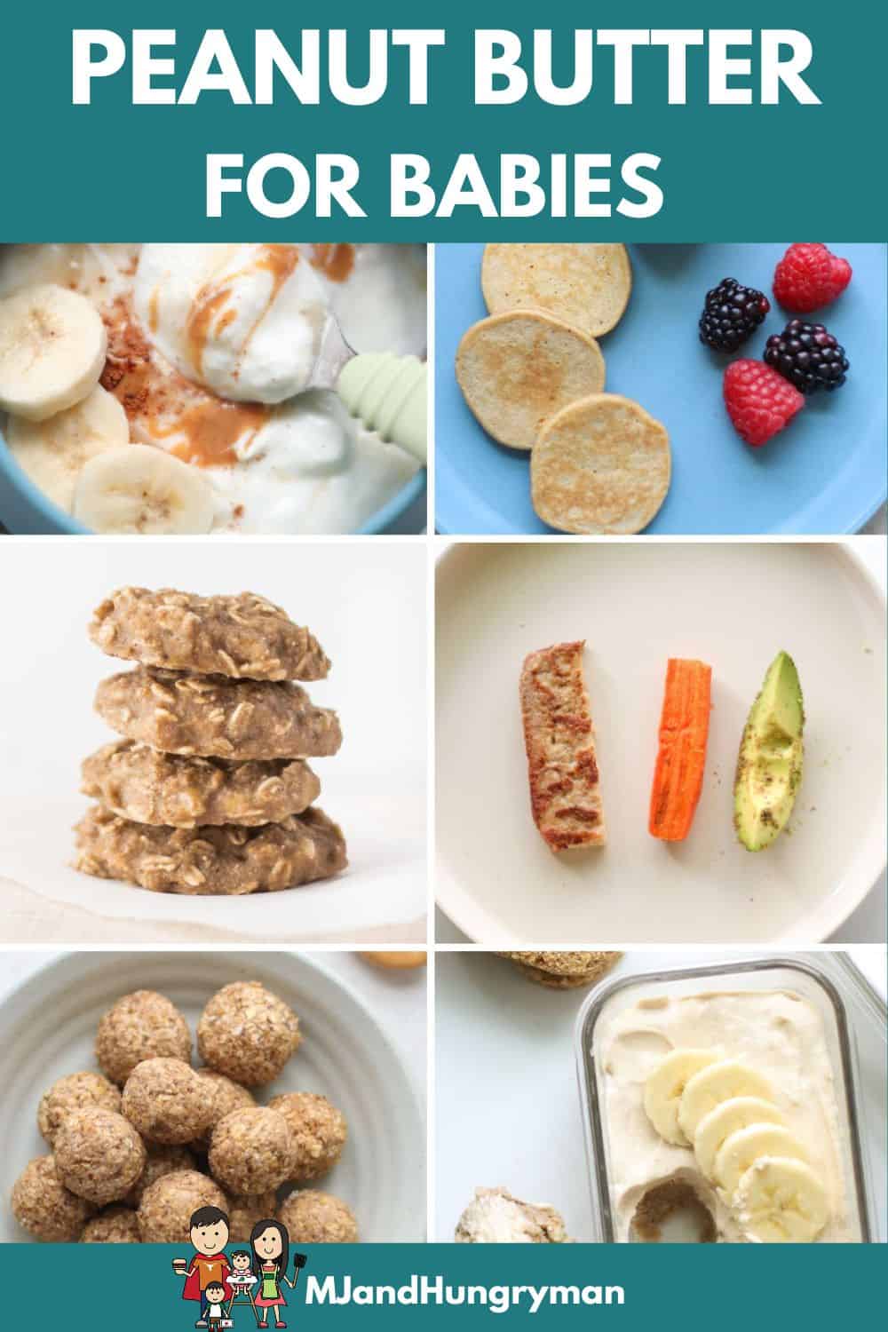 Ultimate Guide to Peanut Butter for Baby (with recipes) - MJ and Hungryman