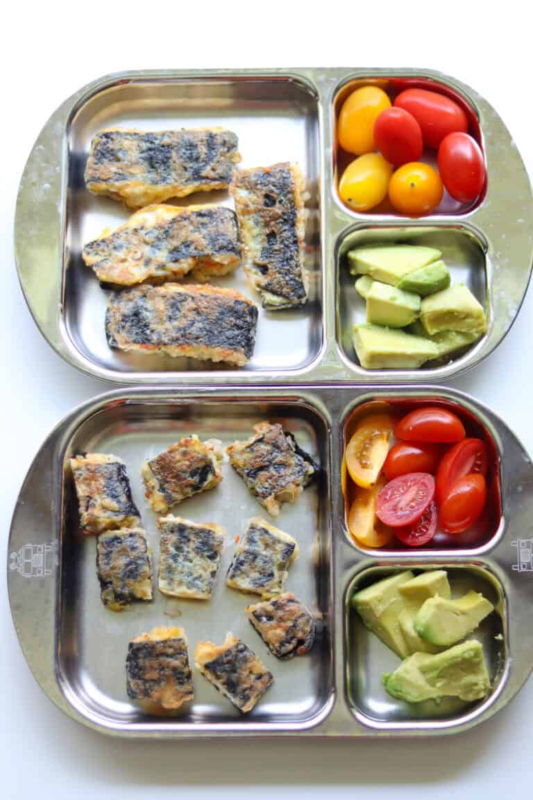 Easy Savory Rice Pancakes - MJ and Hungryman