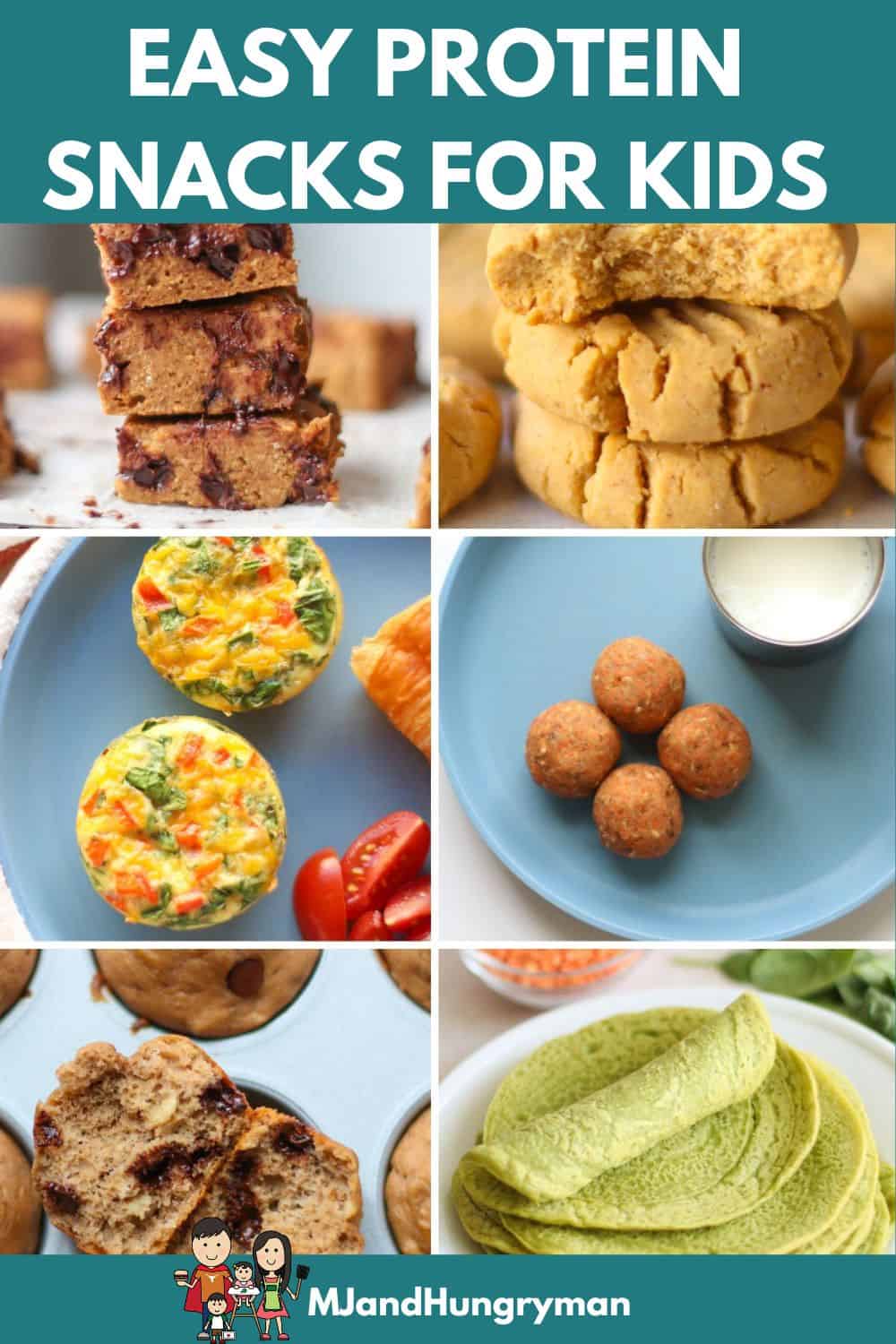 Easy Protein Snacks For Toddlers and Kids - MJ and Hungryman
