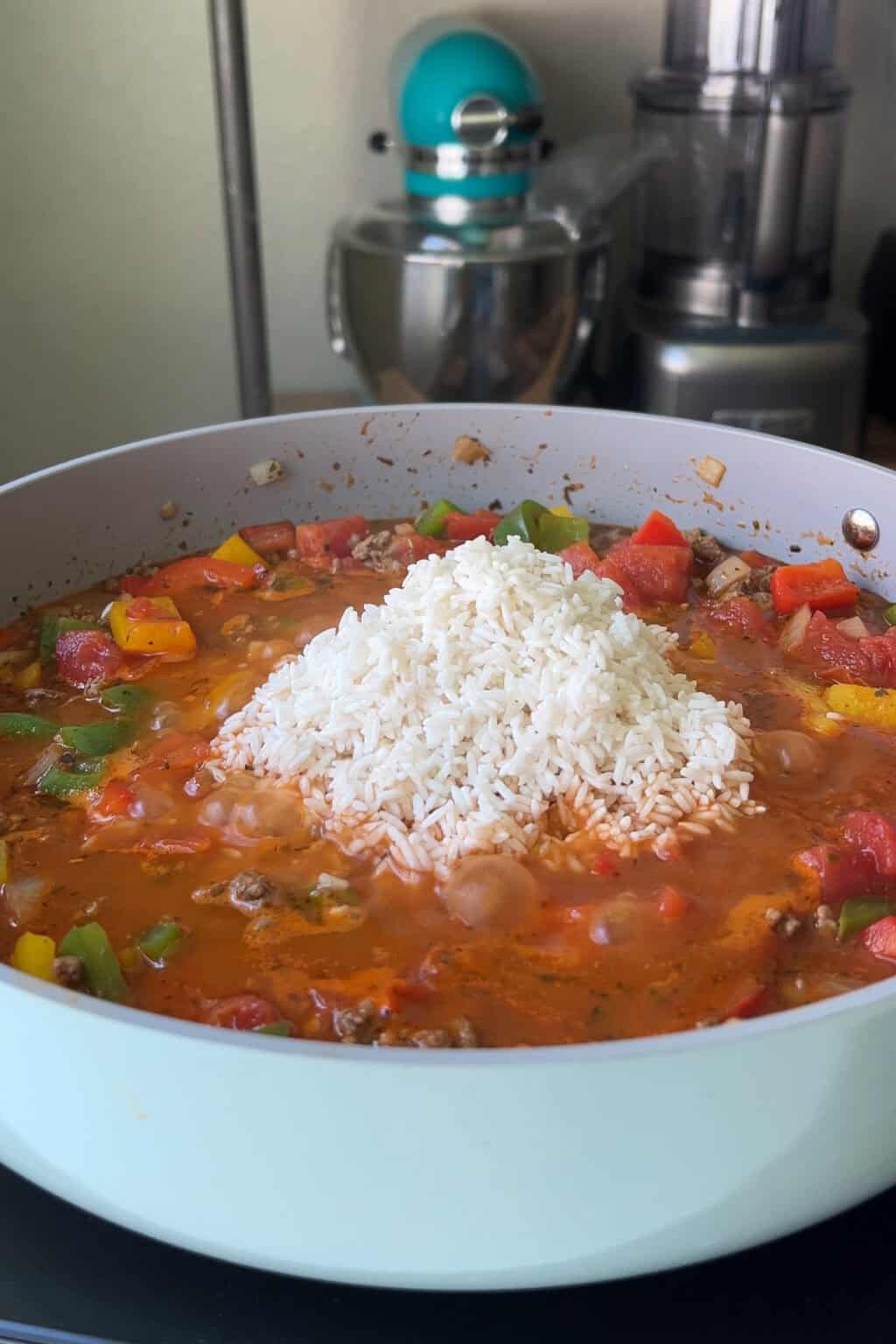 Easy Unstuffed Peppers - MJ and Hungryman