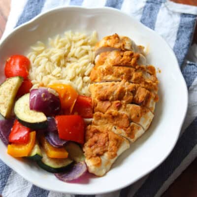 Baked Hummus Chicken - MJ and Hungryman