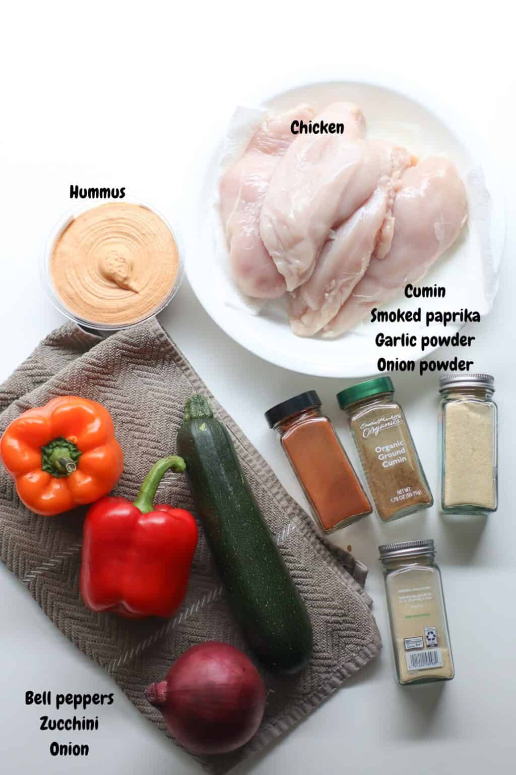 Baked Hummus Chicken - MJ and Hungryman