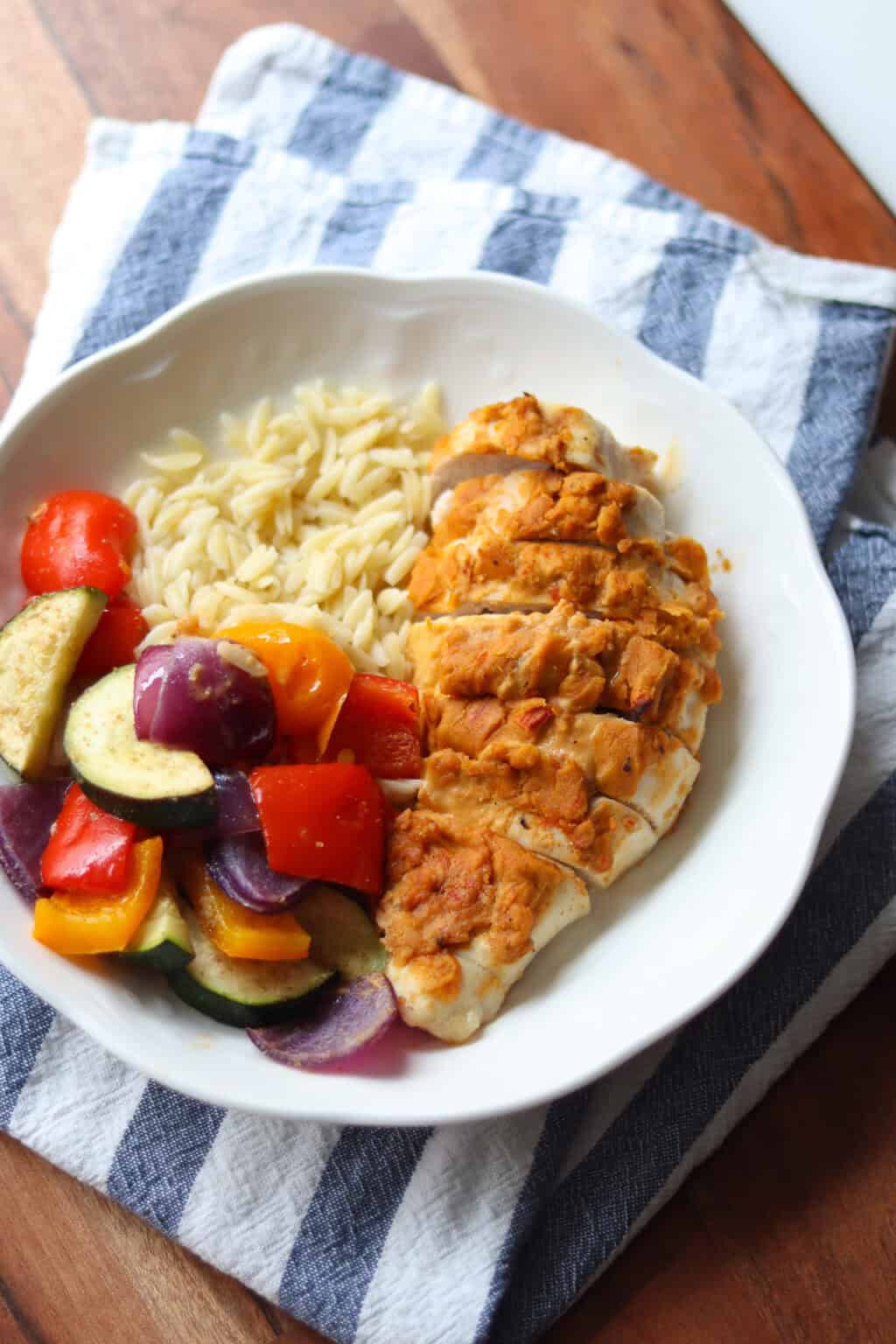 Baked Hummus Chicken - MJ and Hungryman