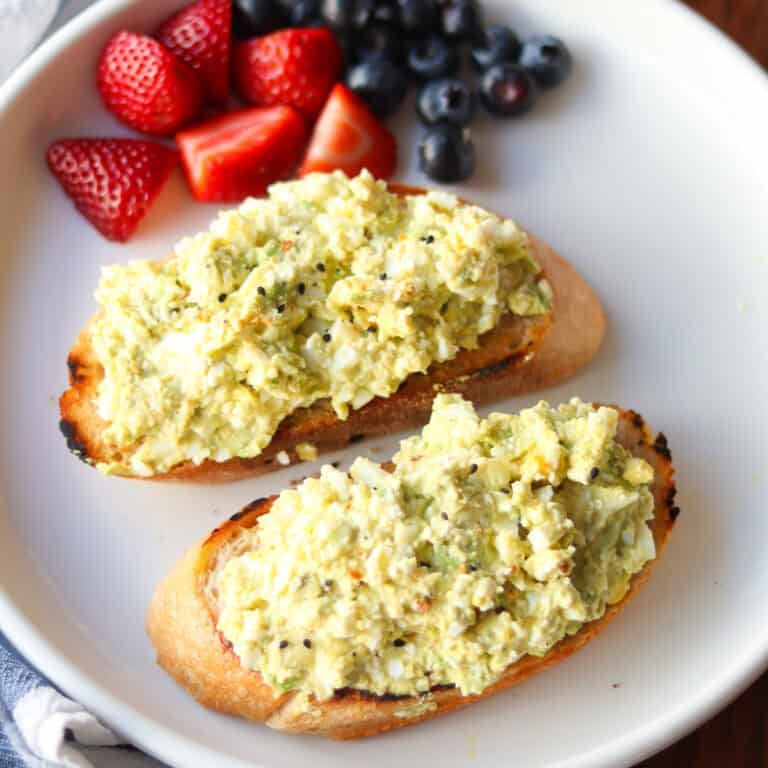 Avocado Cottage Cheese Toast - MJ and Hungryman