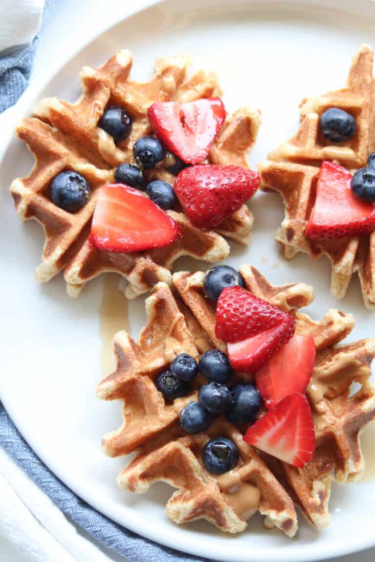 Cottage Cheese Waffles - MJ and Hungryman