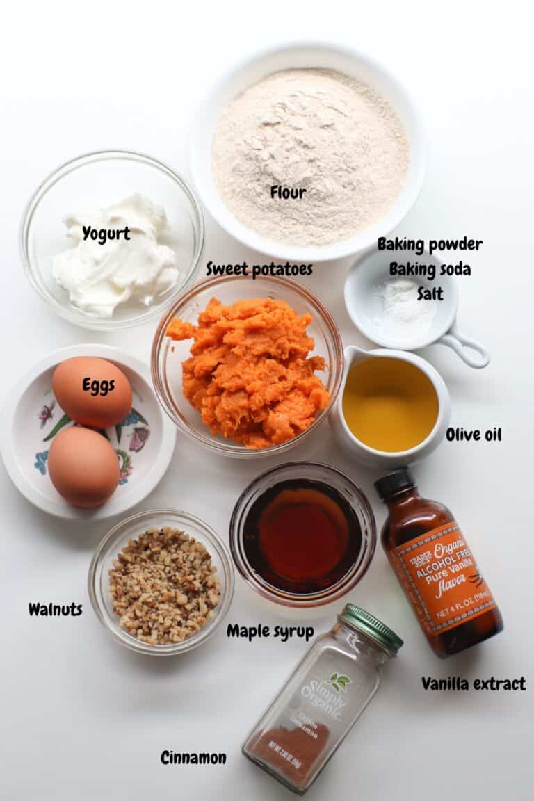 Healthy Sweet Potato Muffins - MJ and Hungryman