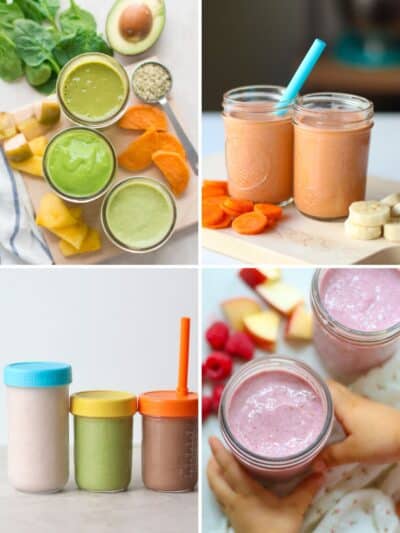 12 Healthy Toddler Smoothies - MJ and Hungryman