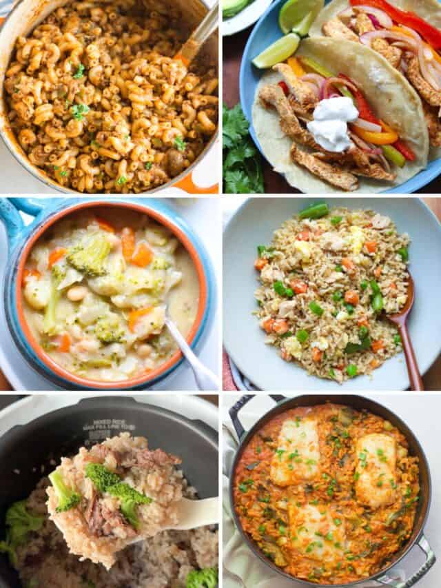 20 Easy One Pot Meals for Families (Kid-Friendly & Healthy) - MJ and ...